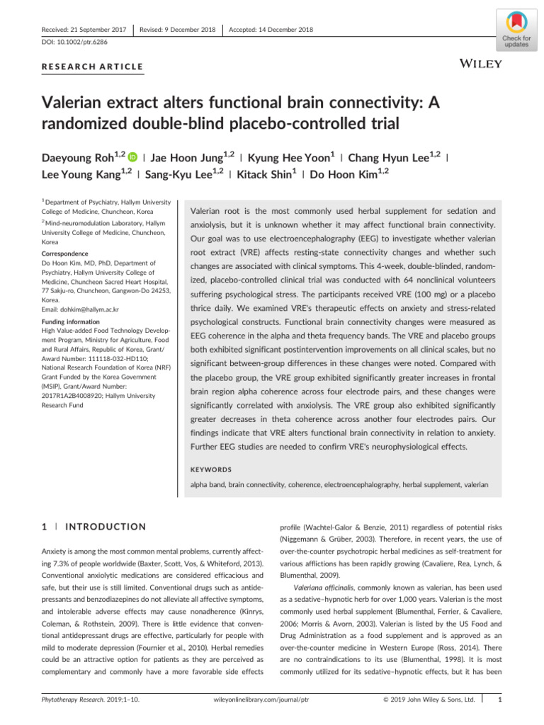 Valariana Conectividad Cerebral | PDF | Mental Disorder ...