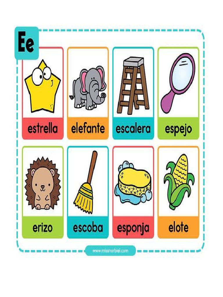 Letra E | PDF