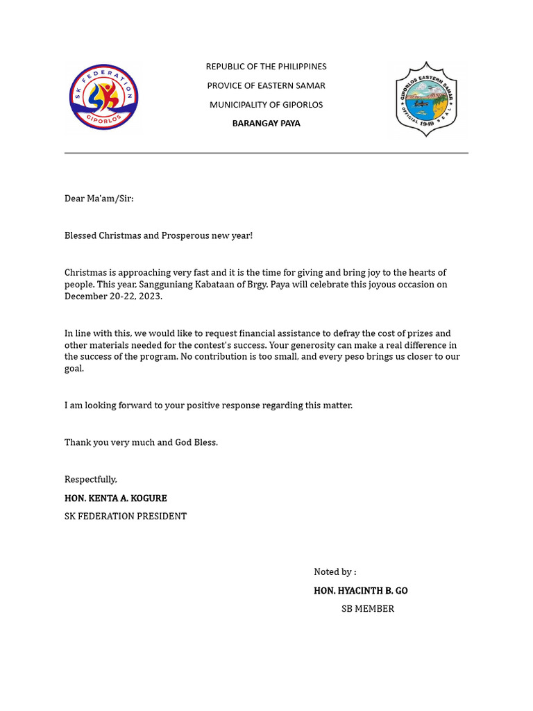 Solicitation SK Fed | PDF