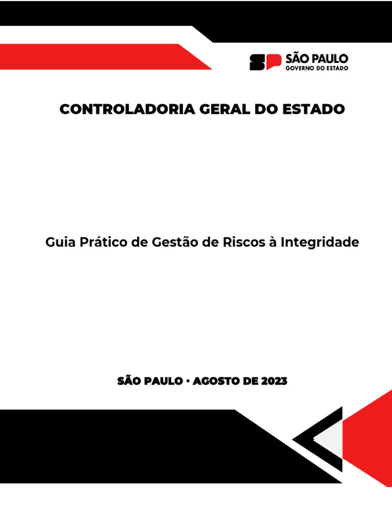 Guia Pratico de Gestao de Riscos A Integridade 11 08 23 | PDF ... Guia Pratico de Gestao de Riscos A Integridade 11 08 23 | PDF ...