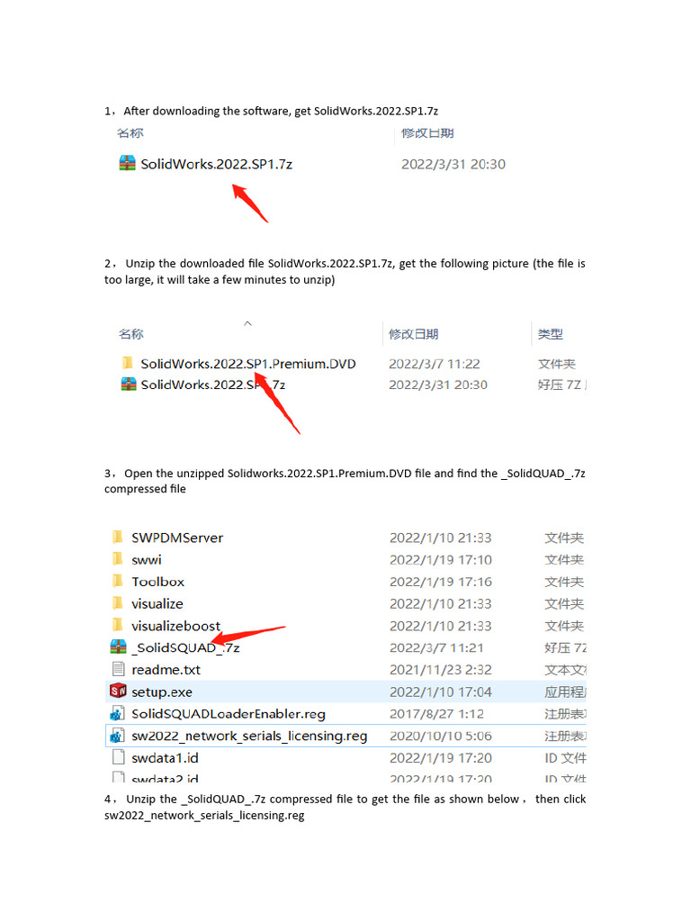 Solidworks Installation Instruction | PDF