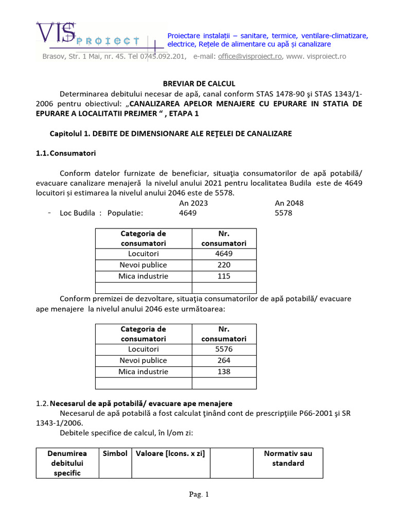 Breviar Calcul Budila | PDF