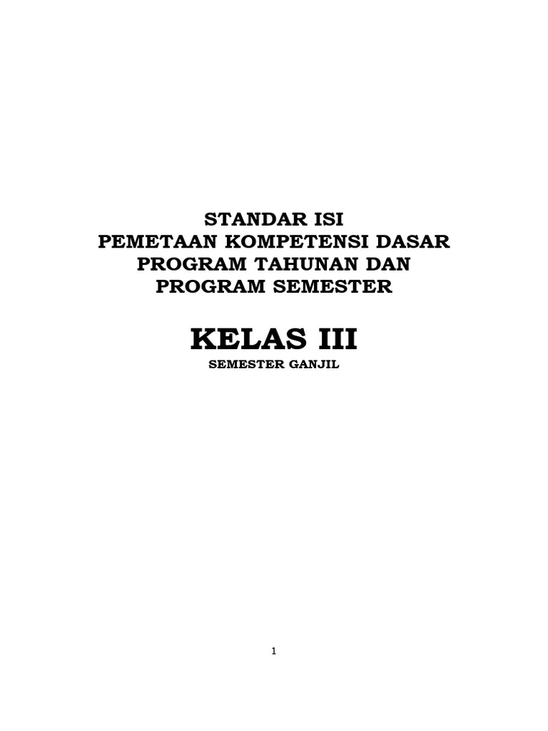 Standar Isi | PDF