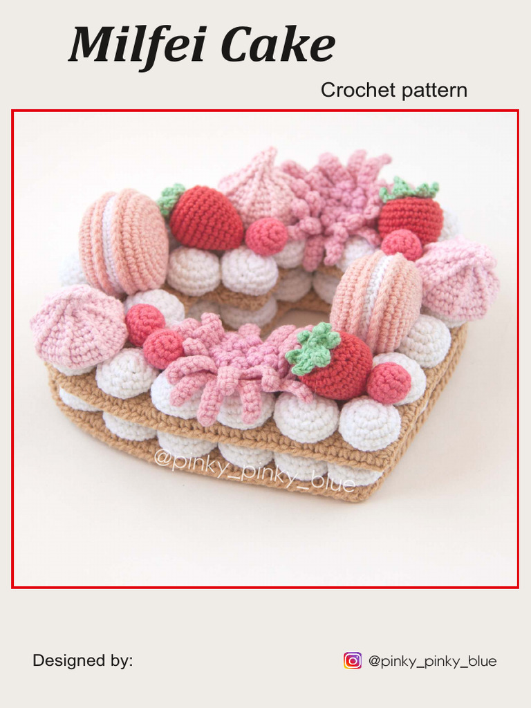 Crochet Sweets Heart | PDF | Crochet | Textiles