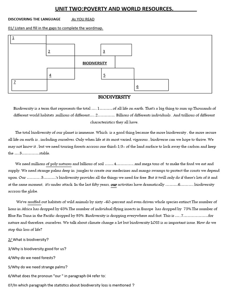 Biodiversit Leson Plan 2as Waste Not Want Not | PDF