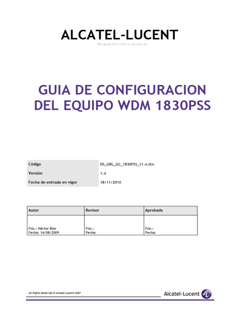 ALU-1 INTRO Completo - Detalle - Foadm - Road - Toadm | PDF