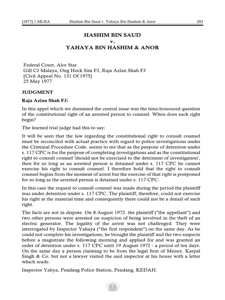 Hashim Bin Saud | PDF