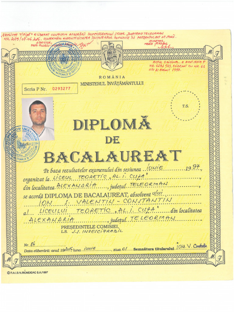 Diploma Bac | PDF