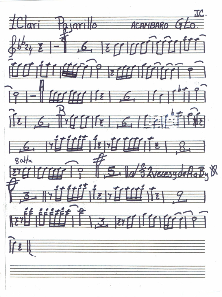 Pajarillo - Los Nuevos Santa Rosa Version 2 | PDF