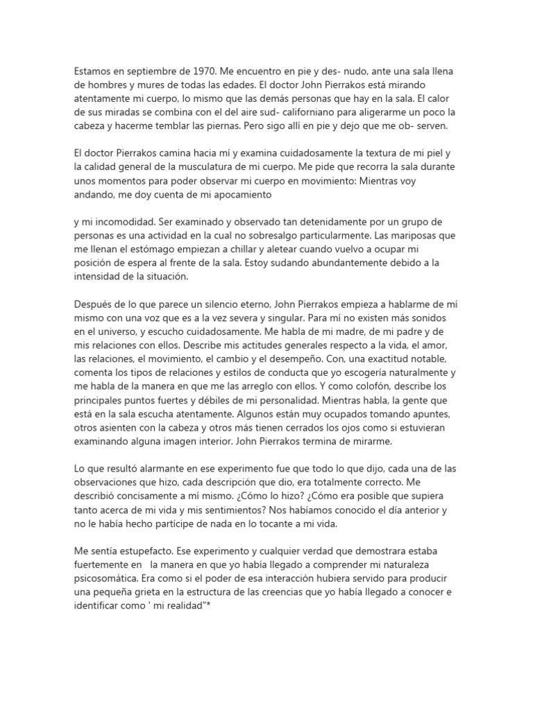 Cuerpo Mente Pdf Mente Las Emociones