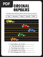 Ordinal Numbers 1-10 | PDF