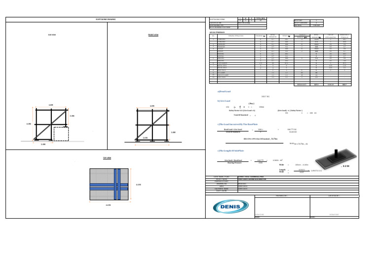 4X2X4 | PDF | Scaffolding | Mechanical Engineering