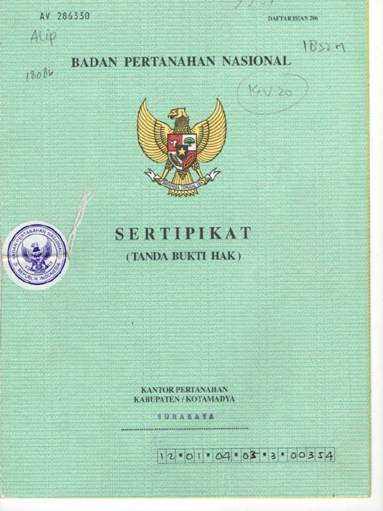 SHGB No. 354 (1.852 m2) | PDF