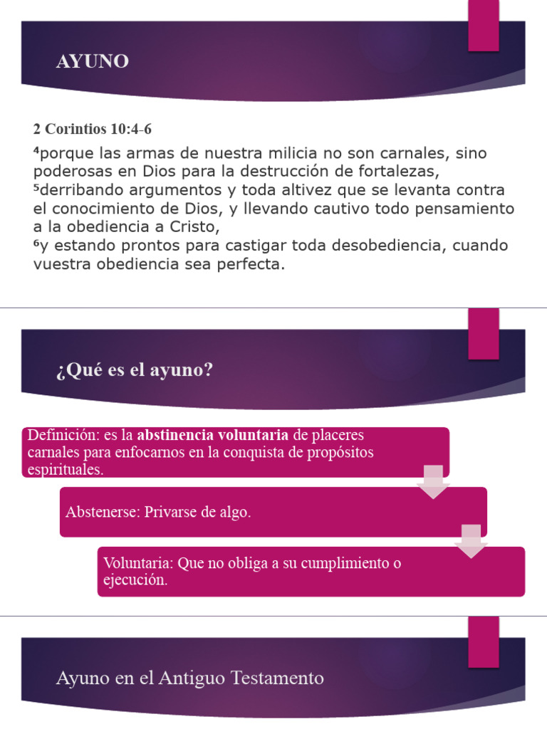 AYUNO | PDF | Religión y espiritualidad