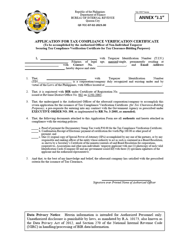 Annex J.1 | PDF | Economies | Public Law