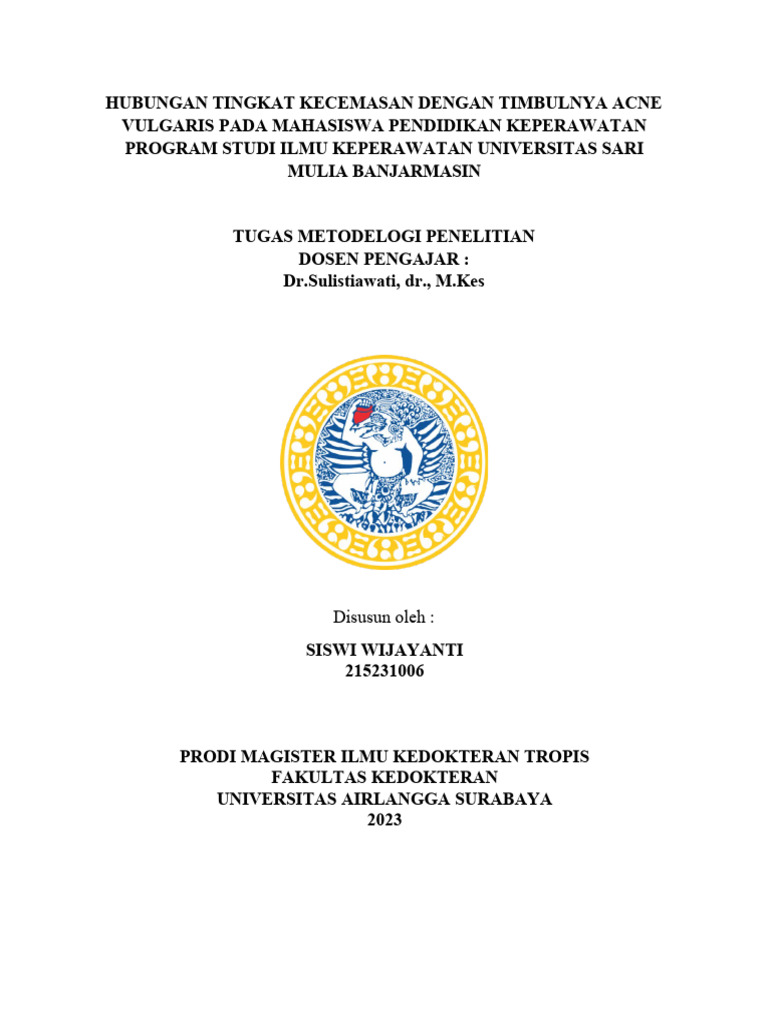 Siswi Wijayanti - 215231006 - Ikt - Outline Metpen | PDF