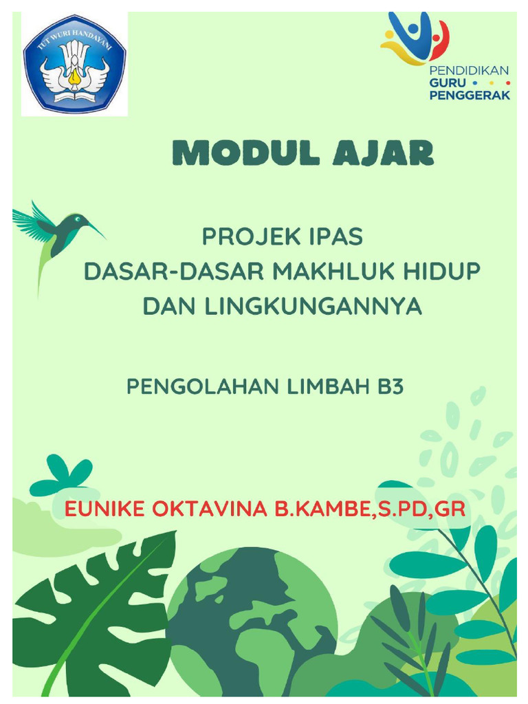 Modul Ajar - Ipas - Elemen 1 | PDF | Karier & Perkembangan