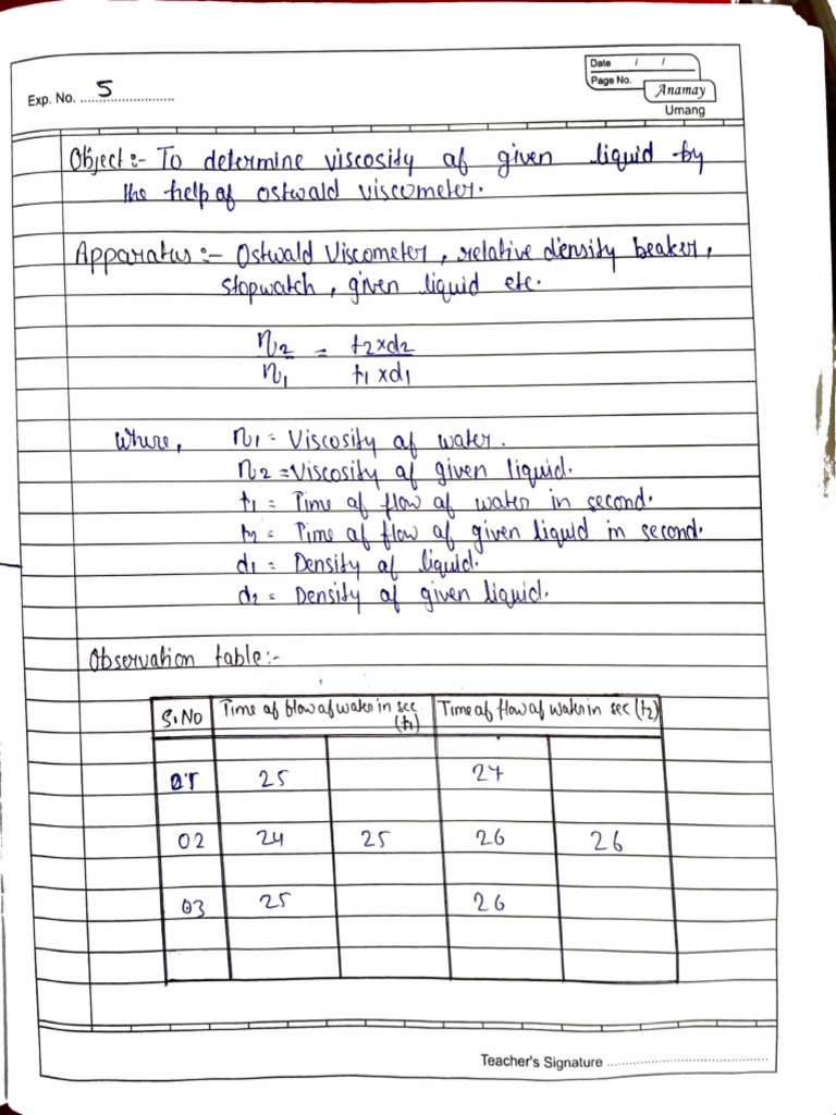 Chemistry Practical 5&6 | PDF