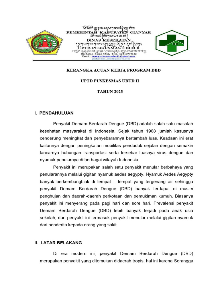 Kak DBD 2023 | PDF