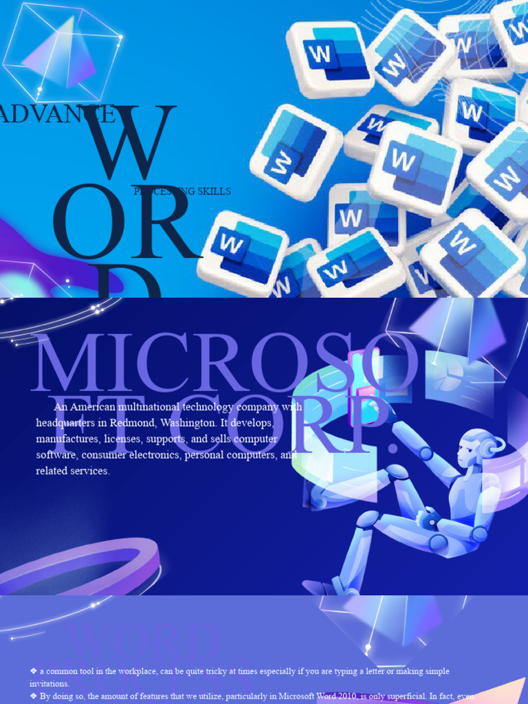 Blue Futuristic Illustrative Artificial Intelligence Project Presentation | PDF