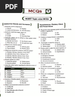 100 Endocrine System Objectives MCQ With Answers | PDF | Adrenal Gland ...