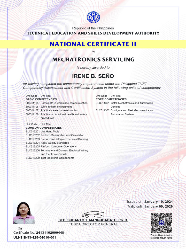 Mechatronics Nc2 | PDF