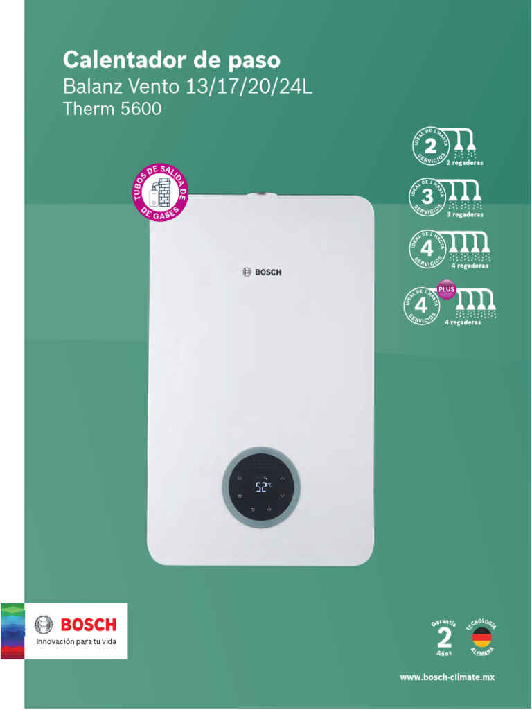Balanz Vento 13L - Ficha Técnica PDF | PDF