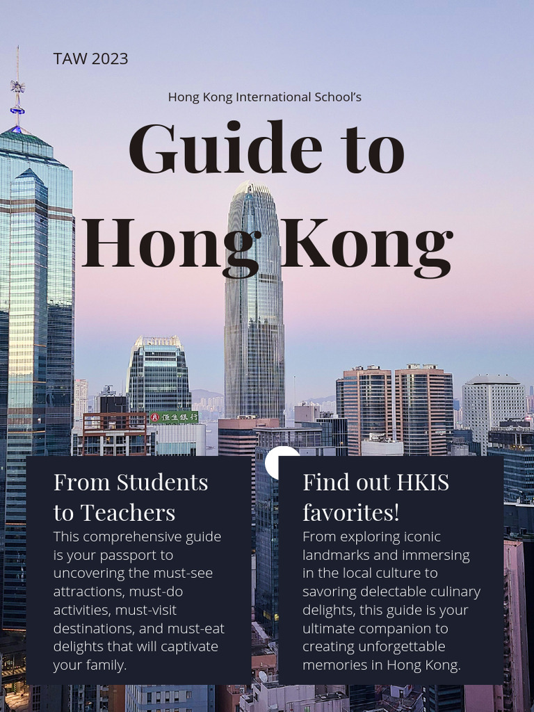 Guide To Hong Kong | PDF