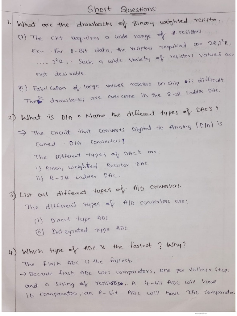 DE UNIT 4 DAC-ADC-UQB-23pages | PDF