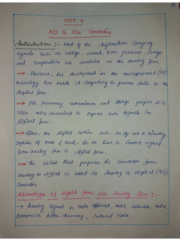 De Unit - 4-28-Dac-Adc | PDF