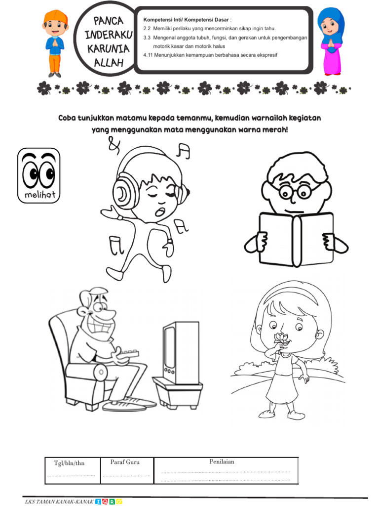 Aktivitas Tracing untuk Anak TK | PDF