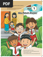 Pelajaran 1 - Aku Patuh Aturan (Pendidikan Pancasila Kelas II SD) | PDF