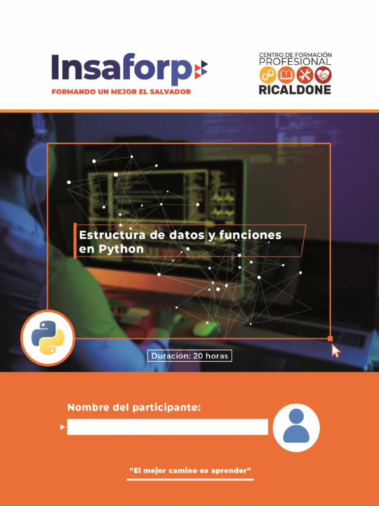 Estructuras de Datos y Funciones en Python | PDF | Python (lenguaje de programación) | Objeto ...
