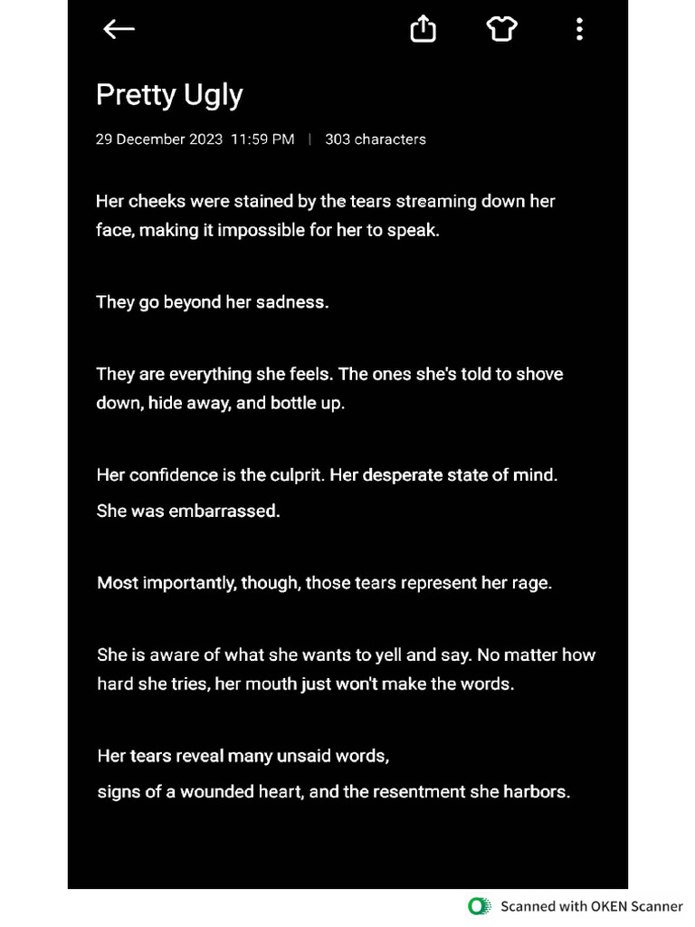 Pretty or Ugly | PDF