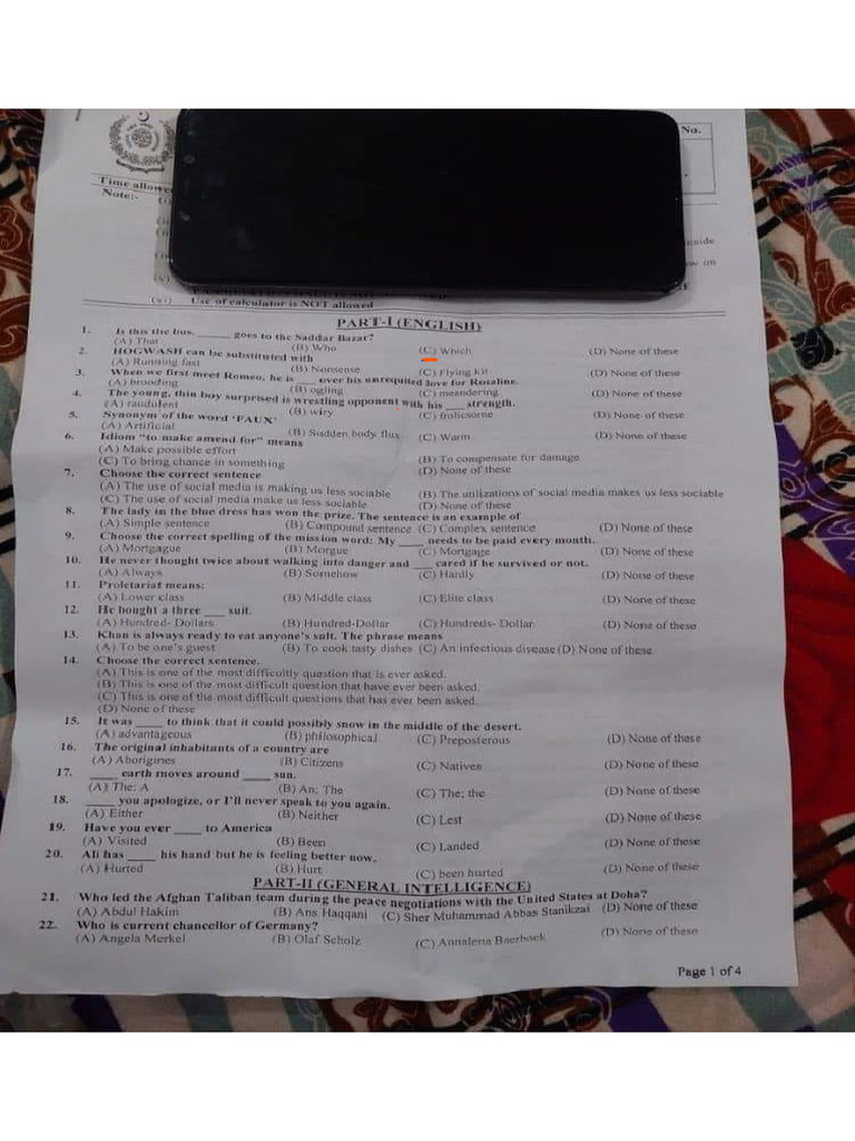 AD FIA 2022 Batch 2 | PDF