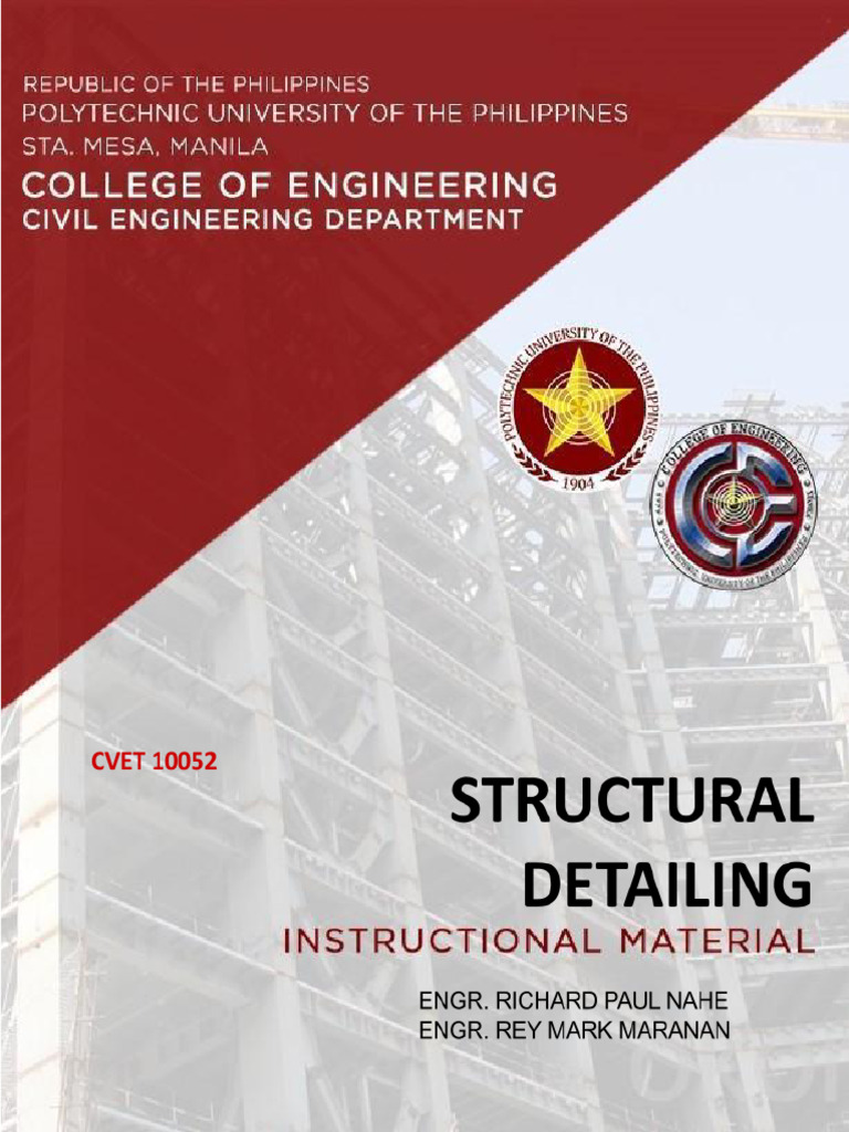 CVET 10052 - Structural Detailing | PDF | Structural Engineering | Concrete