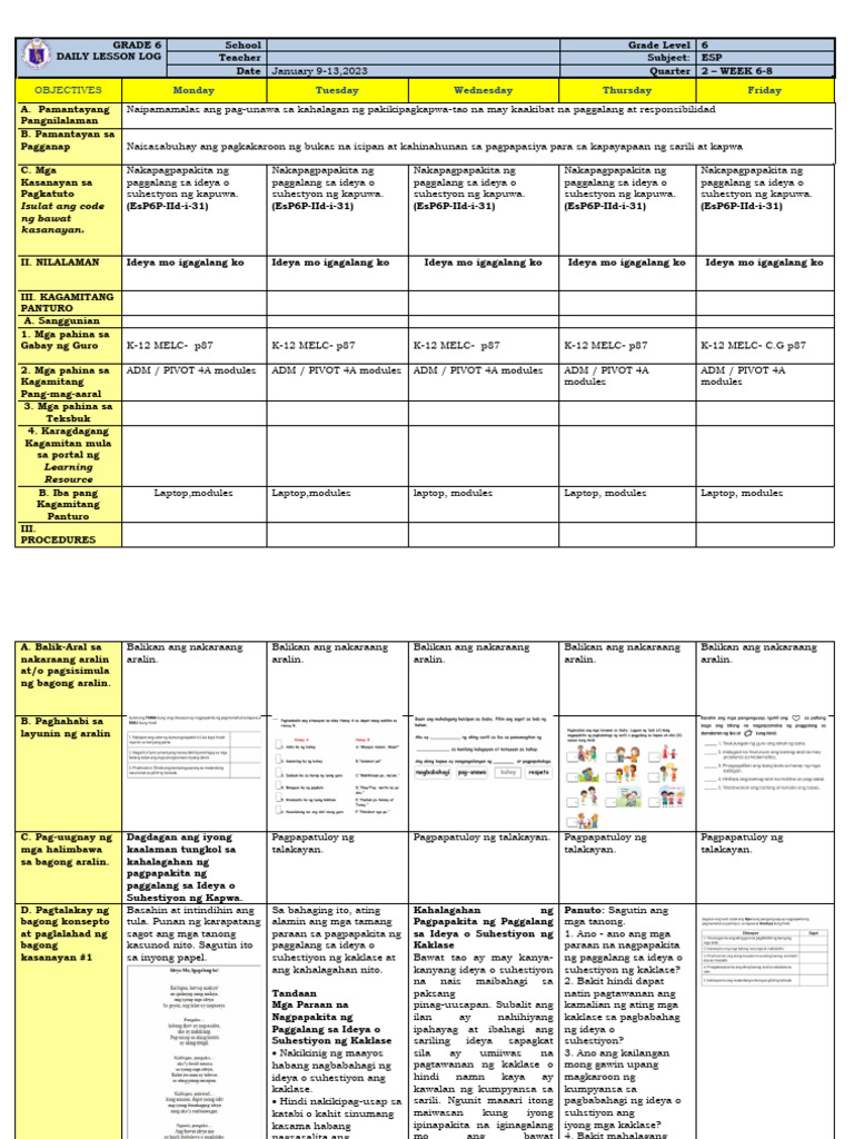 WEEK6 8 DLL ESP | PDF
