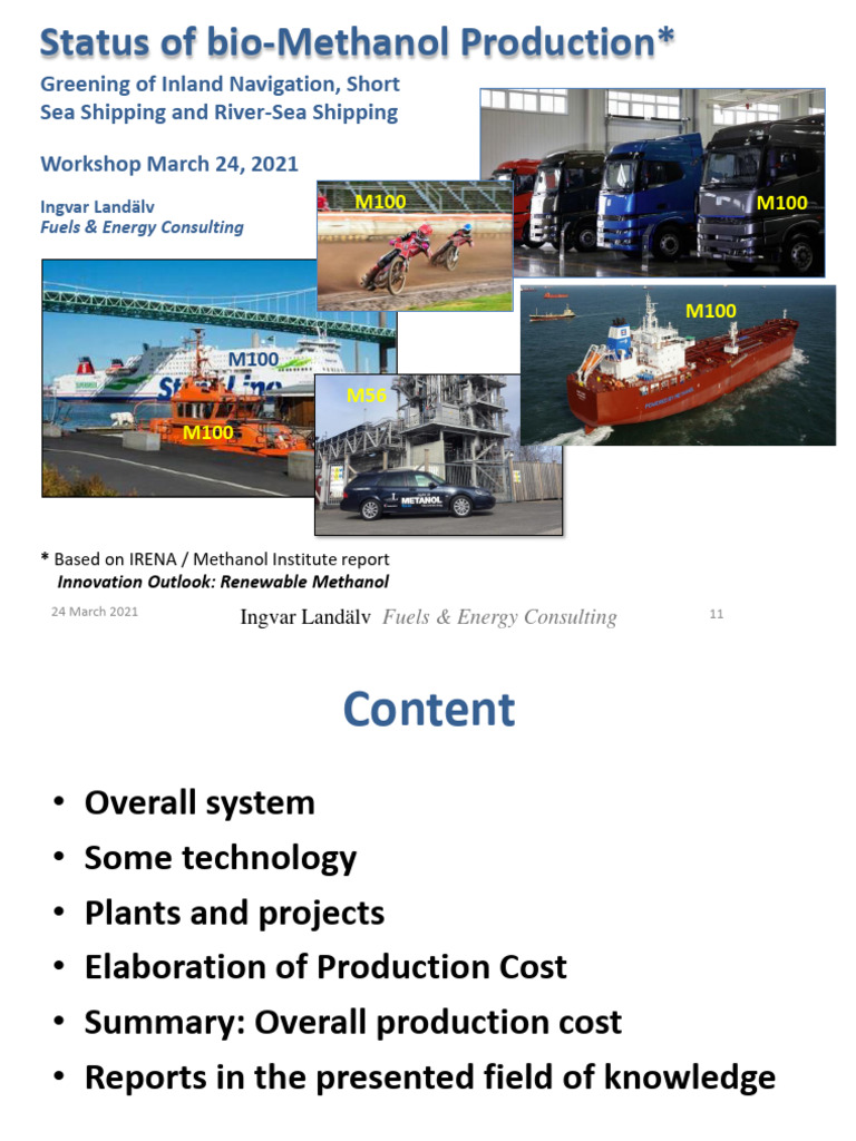 Bio-Methanol Production Insights 2021 | PDF | Methanol | Gasification