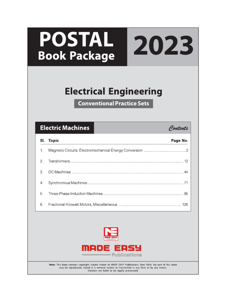 Electric-Machines Con | PDF