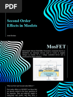 Well Proximity Effect | PDF | Mosfet | Field Effect Transistor