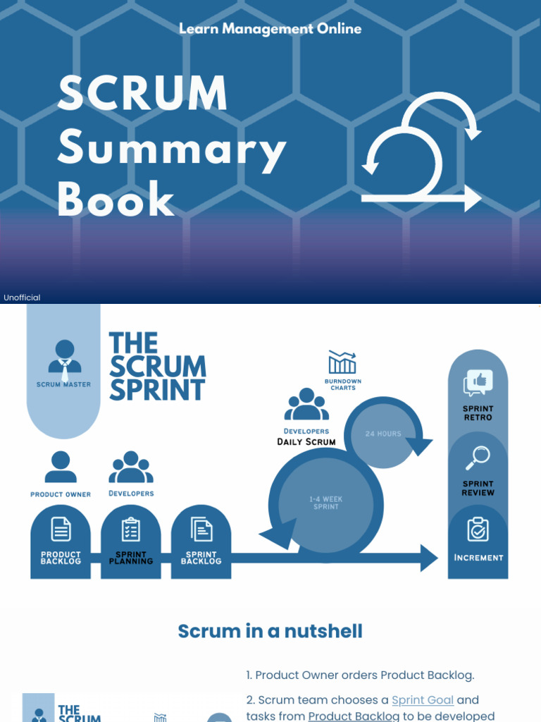 Scrum Summary Book | PDF | Scrum (Software Development) | Computing