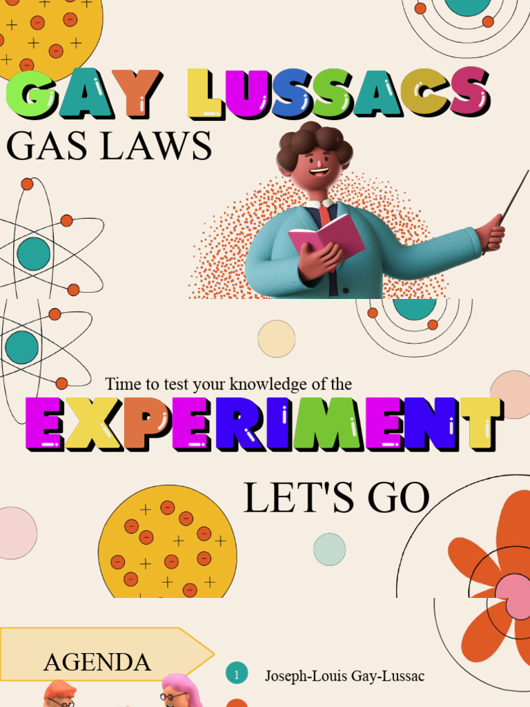 Gay Lussac's Law - Group1 | PDF