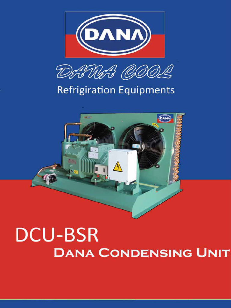 DANA Condenser-BSR - Catalogue Updated - UAE | PDF