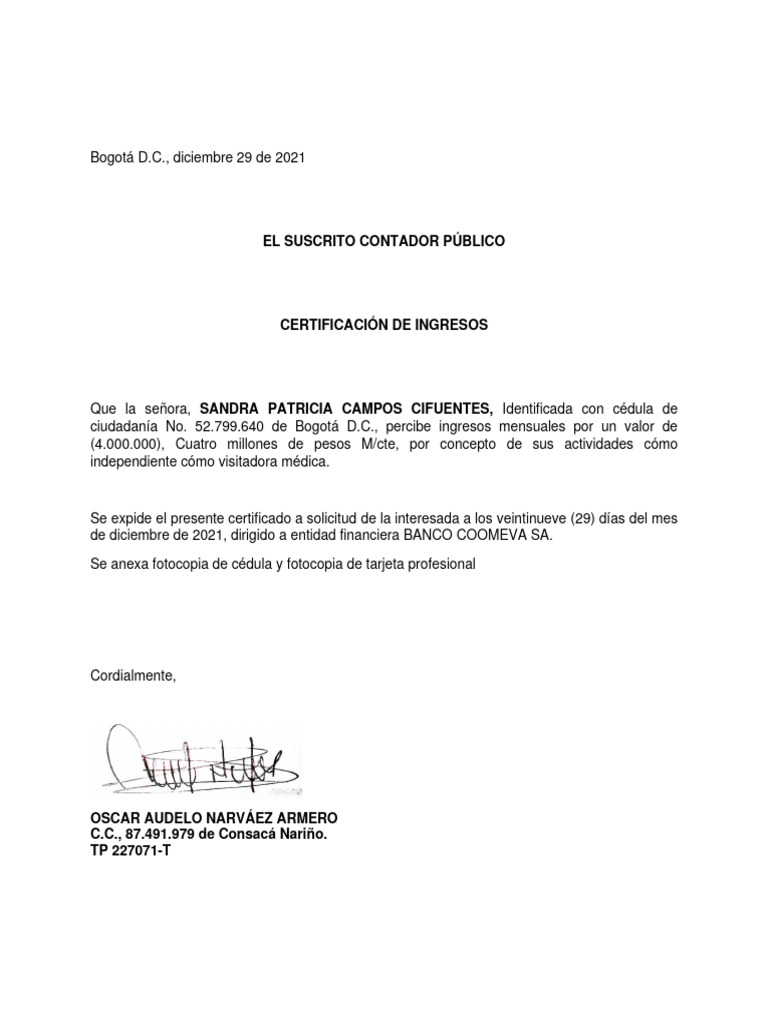 Certificados Sandra | PDF