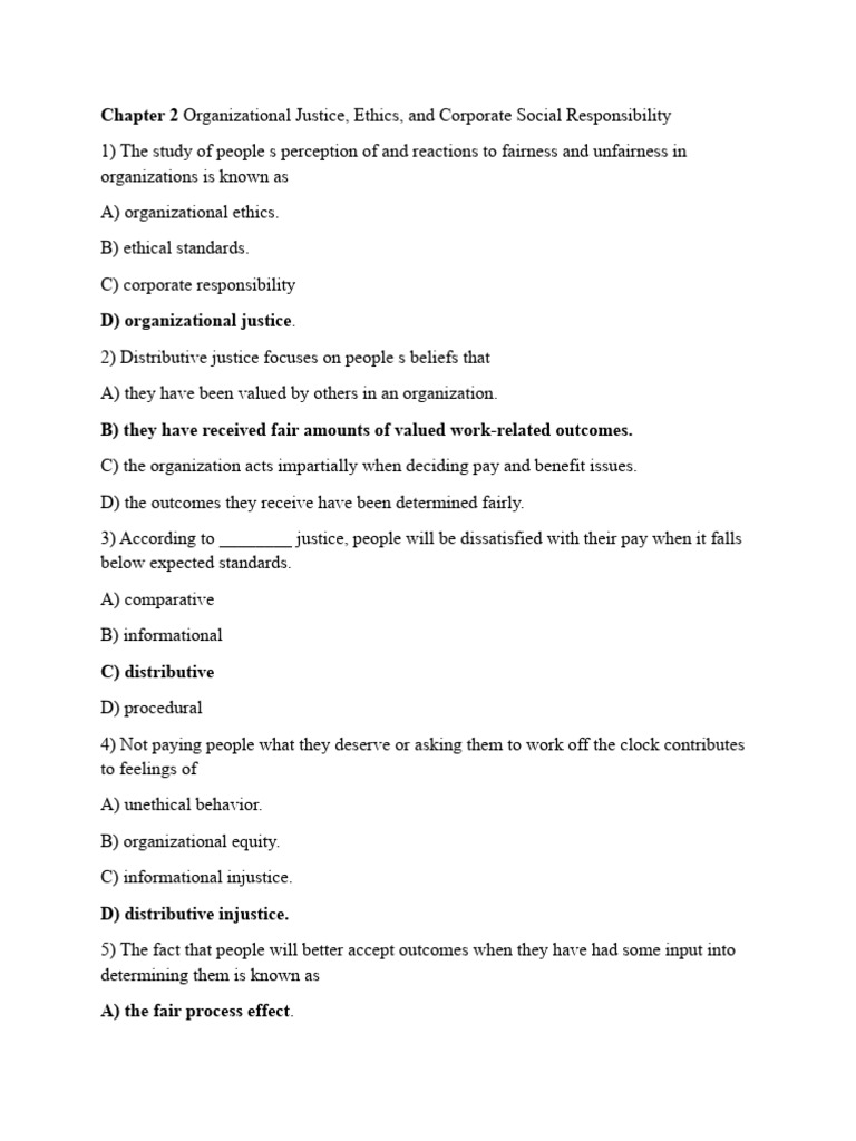 Organizational Behavior Chapter 2 | PDF