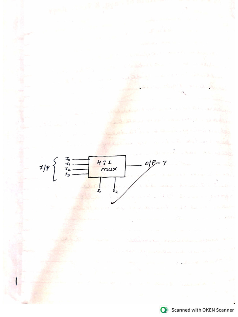 Experiment 5 Multiplexer and Demultiplexer | PDF