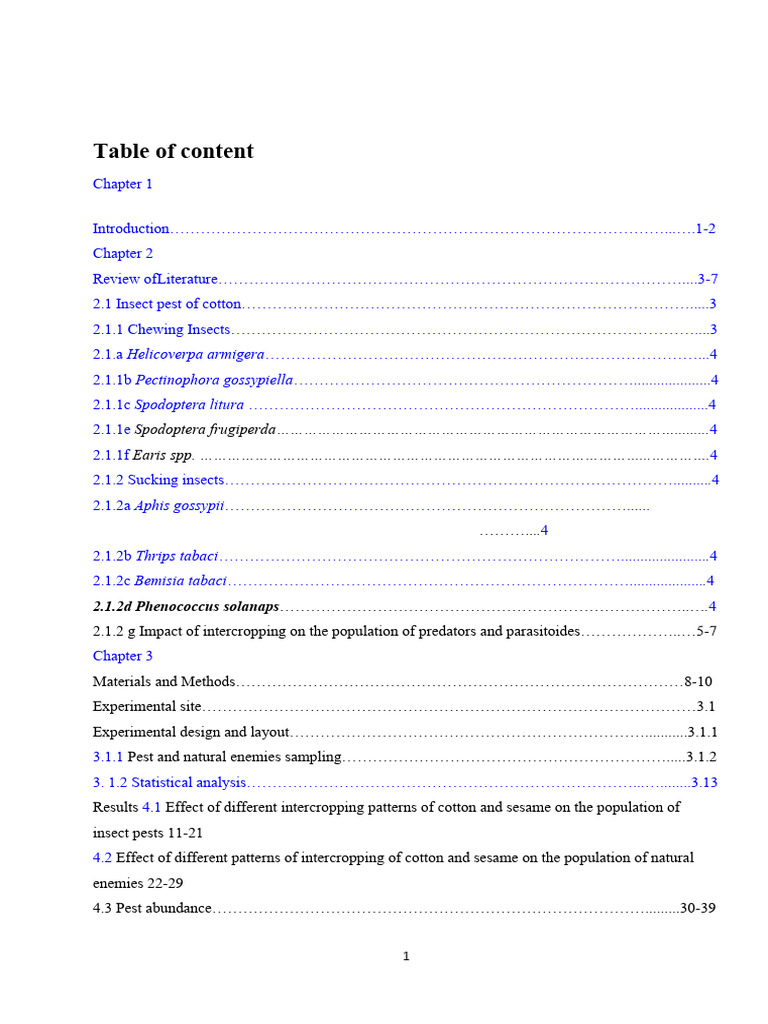 Final Thesis (1) (1) | PDF | Pest (Organism) | Agriculture