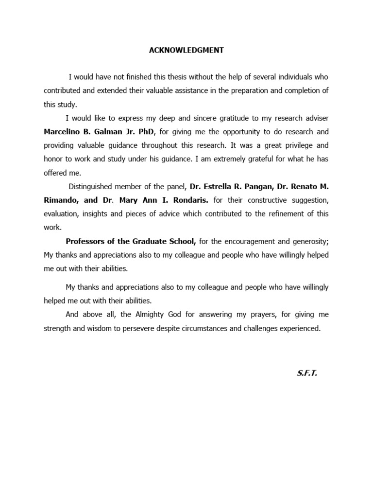 Template Acknowledgment Dedication CV | PDF | Self-Improvement