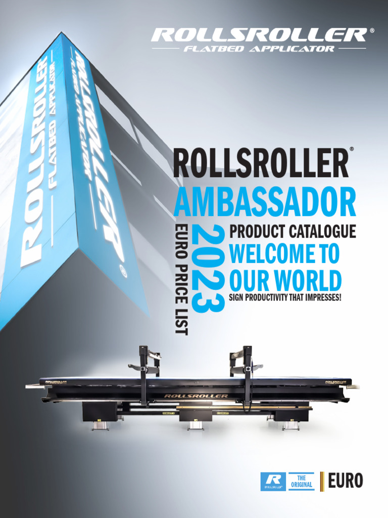 Rollsroller Ambassador 2023 English - Euro | PDF | Lamination | Return ...