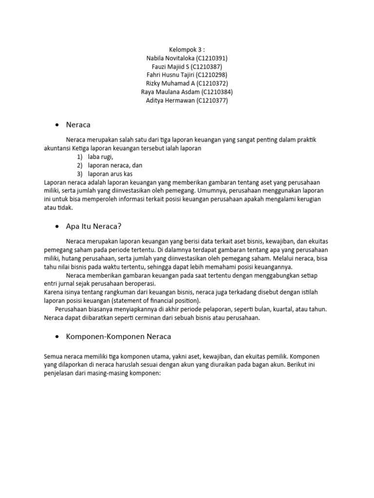 Kelompok 3 Akuntansi Manajemen | PDF